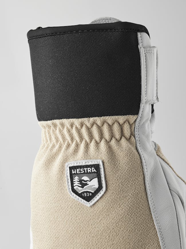 Army Leather Patrol 3-finger - Beige | Hestra Gloves